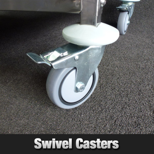 Square Tube Food Trolley - Small